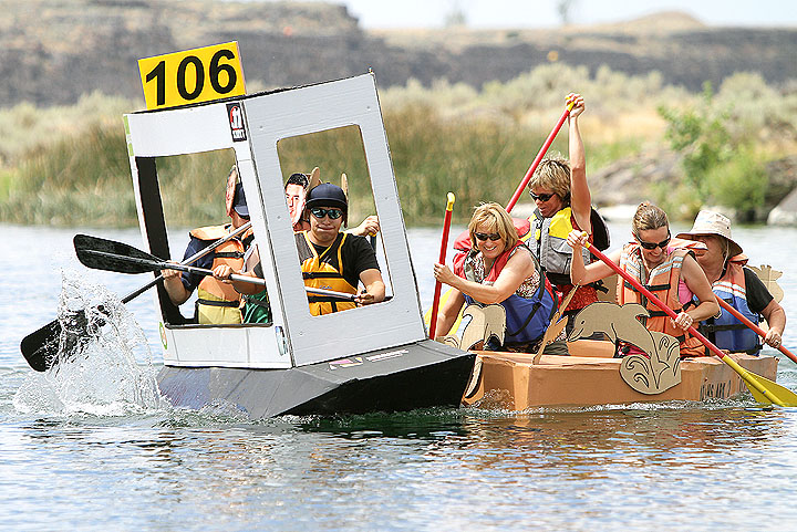2nd Annual Cardboard Boat Regatta - Southern Idaho Living